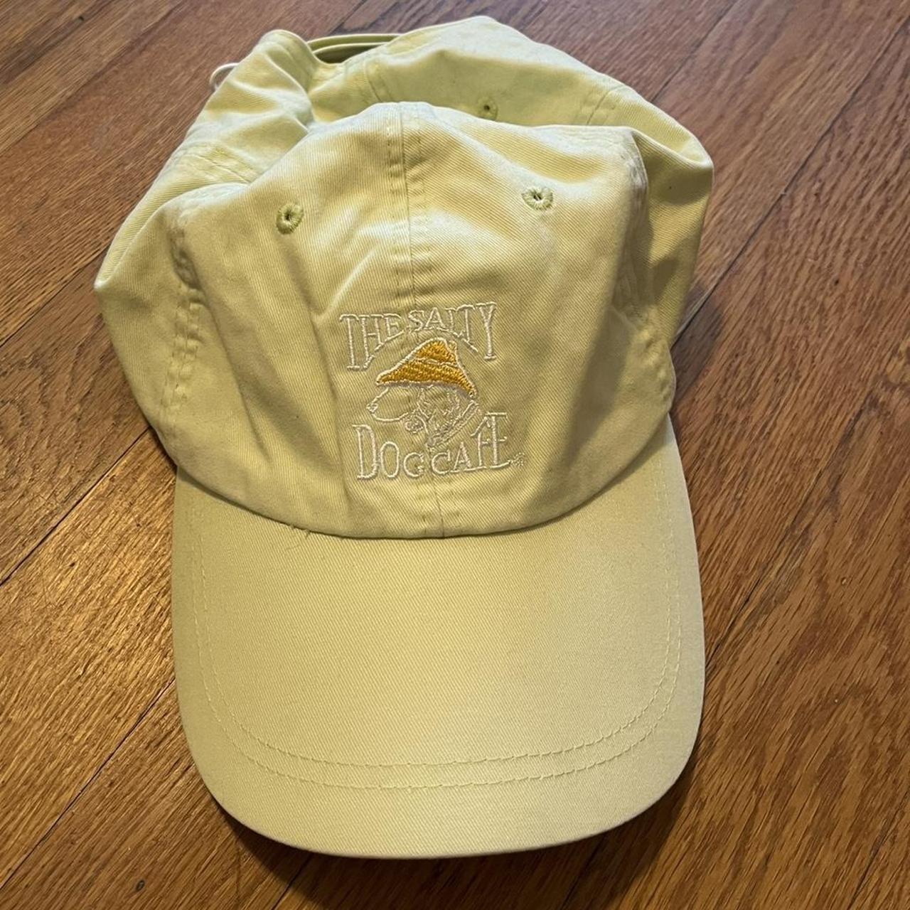 The Salty Dog Cafe Hat - Light Green - Depop