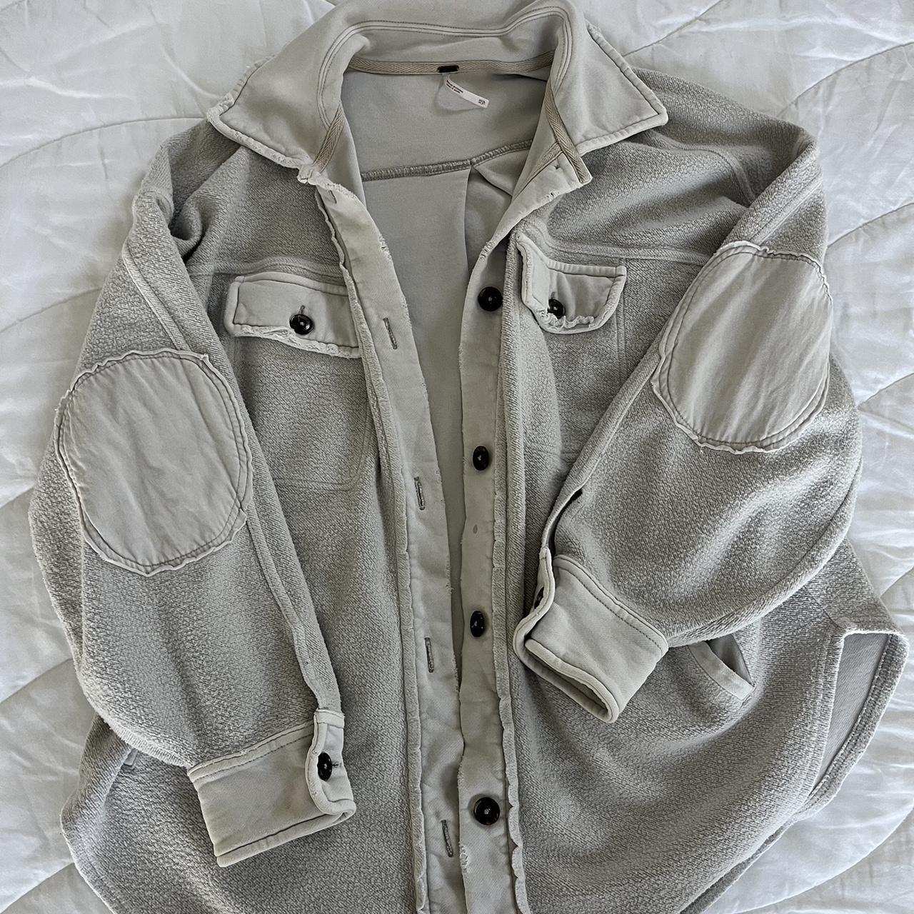 Free People Ruby Jacket in cream - size XS. Small... - Depop