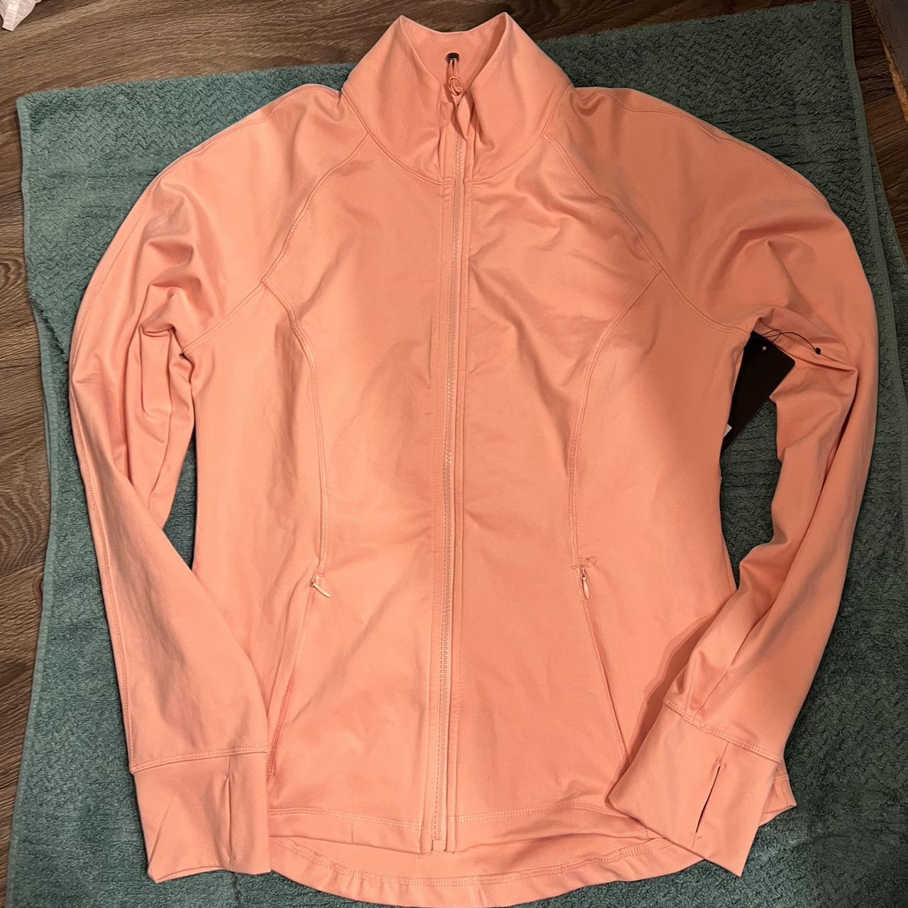 pink athletic yoga jacket NO PAYPAL PAYMENT PLEASE!!! - Depop