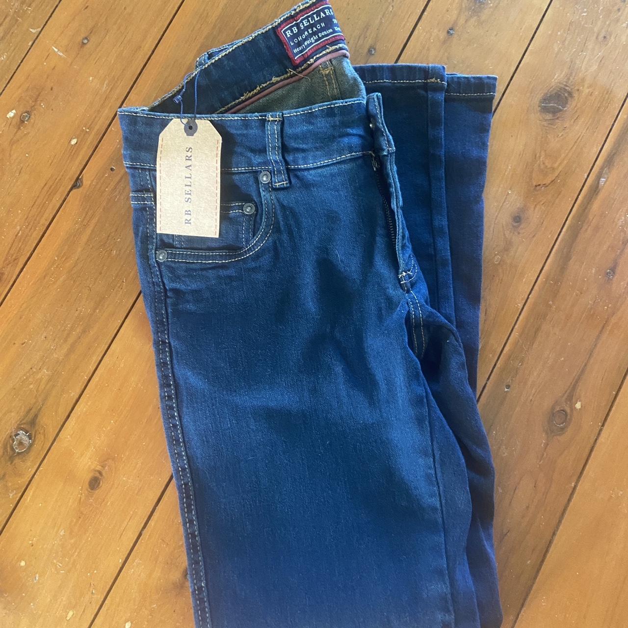 RB Sellars jeans Longreach Work Jean Heavyweight... - Depop
