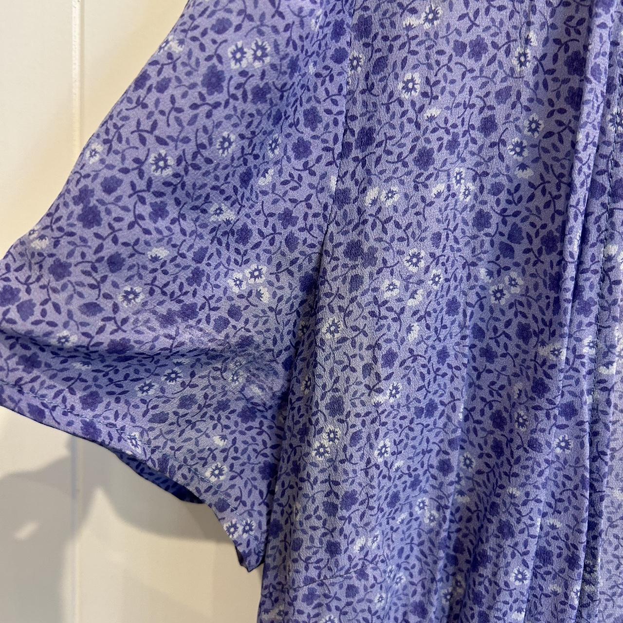 Realisation par Purple wrap dress Size M Slight... - Depop