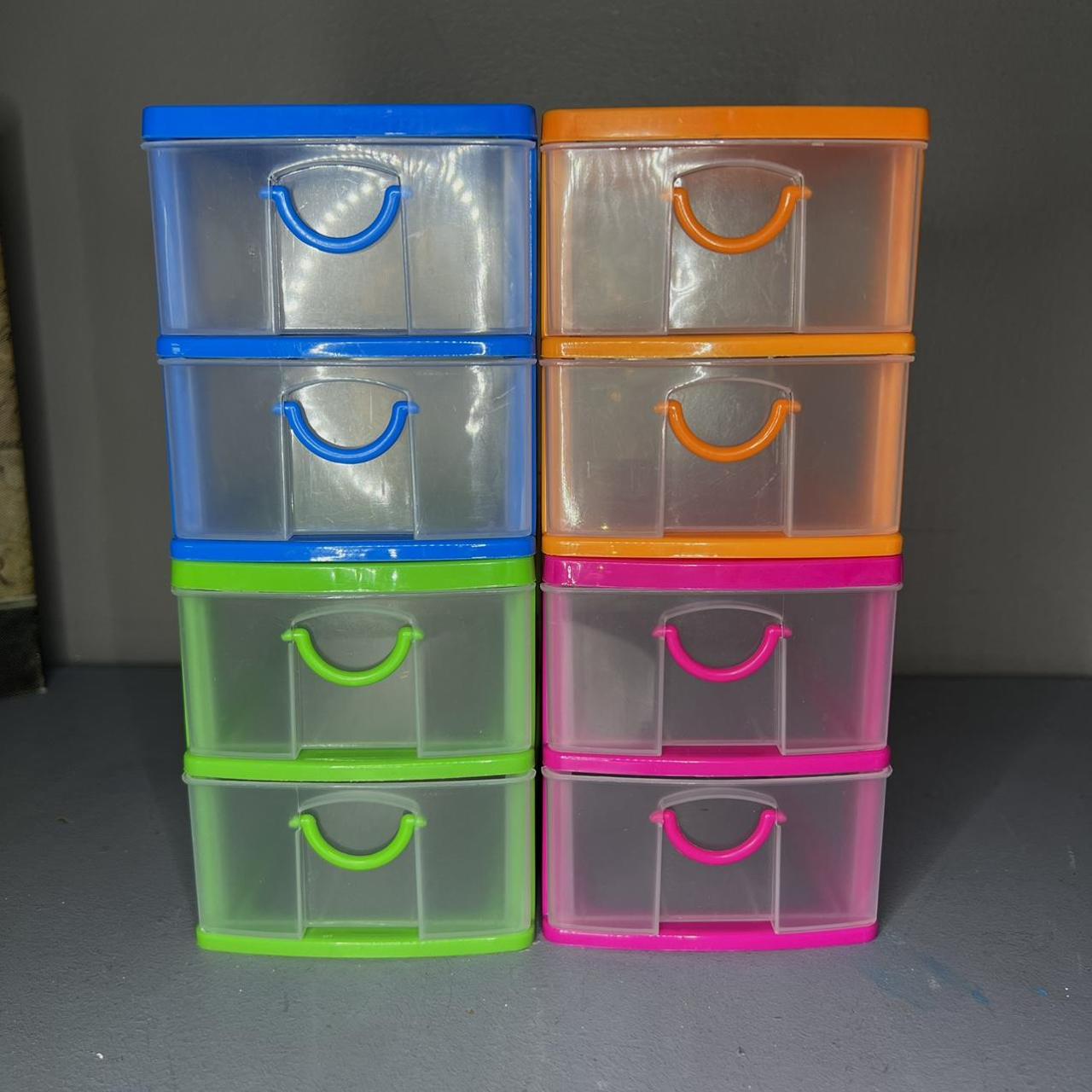Small Colorful storage drawers / boxes. They can be... - Depop