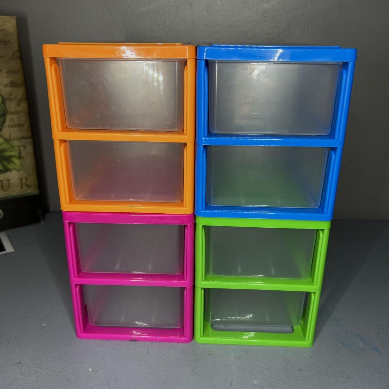 Small Colorful storage drawers / boxes. They can be... - Depop