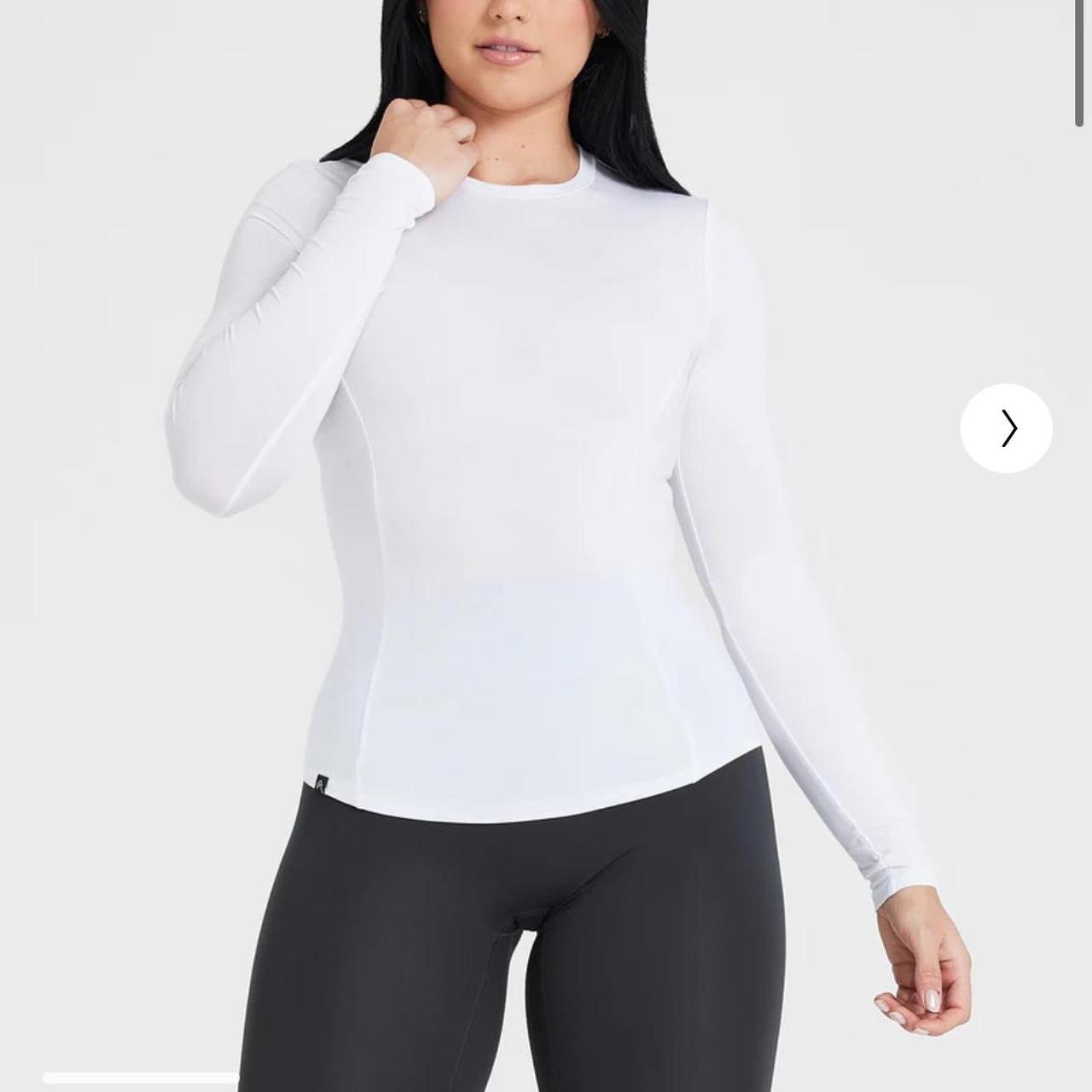 Oner active mellow soft white long sleeve top - Depop