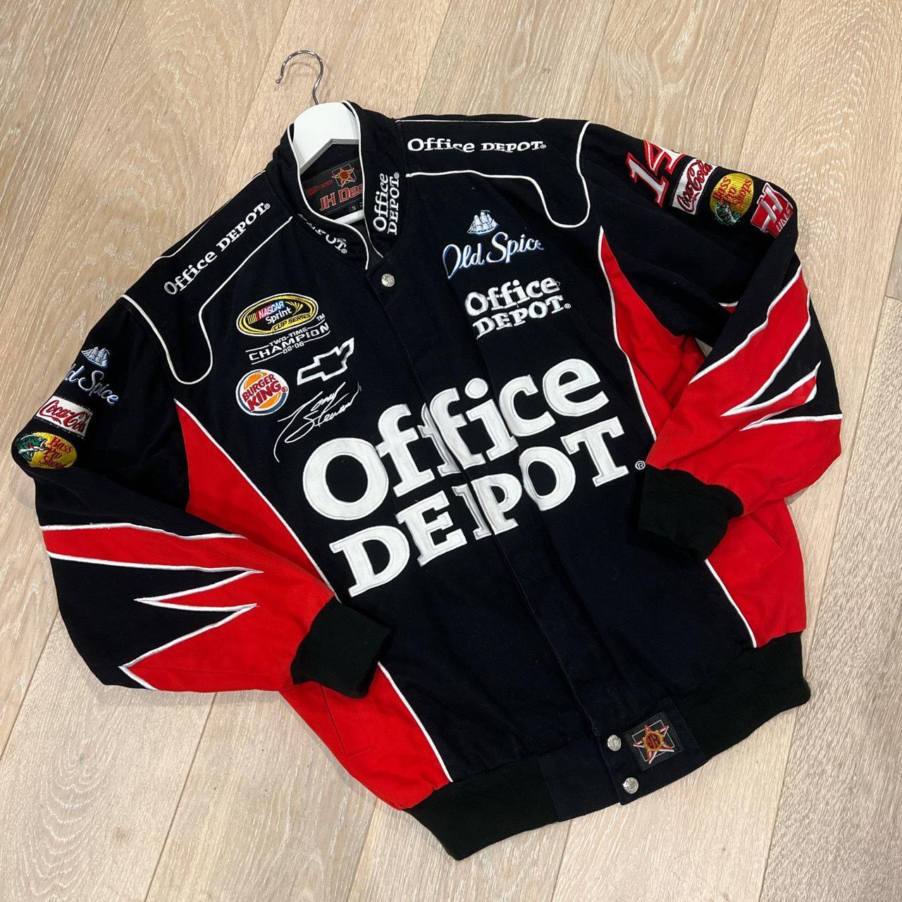 rare authentic vintage racing jacket 🏁 super cool... - Depop