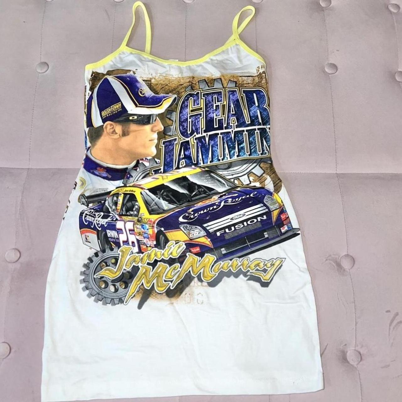 Mini Race car dress 👗🏎️ Never worn Size M - Depop