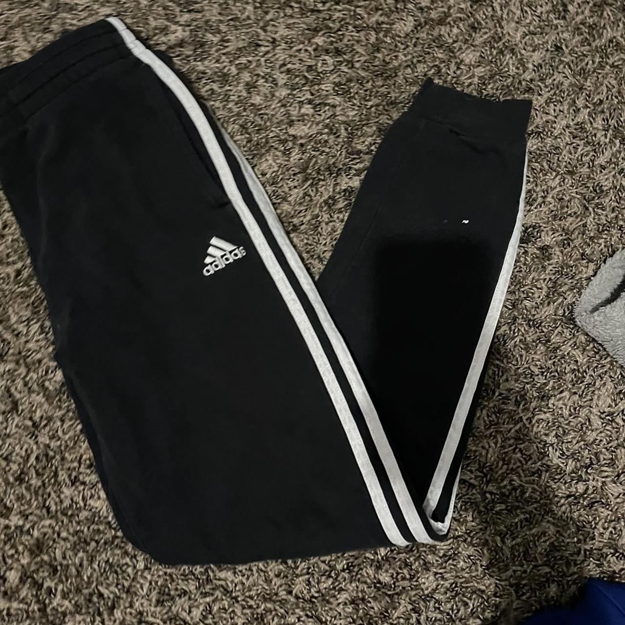 pre-love adidas sweats size : boys large but fits a... - Depop