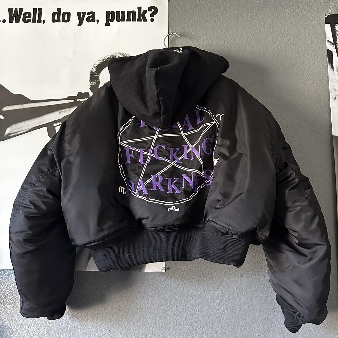 VETEMENTS TFD FEMME BOMBER CHEAPEST IN THE MARKET... - Depop