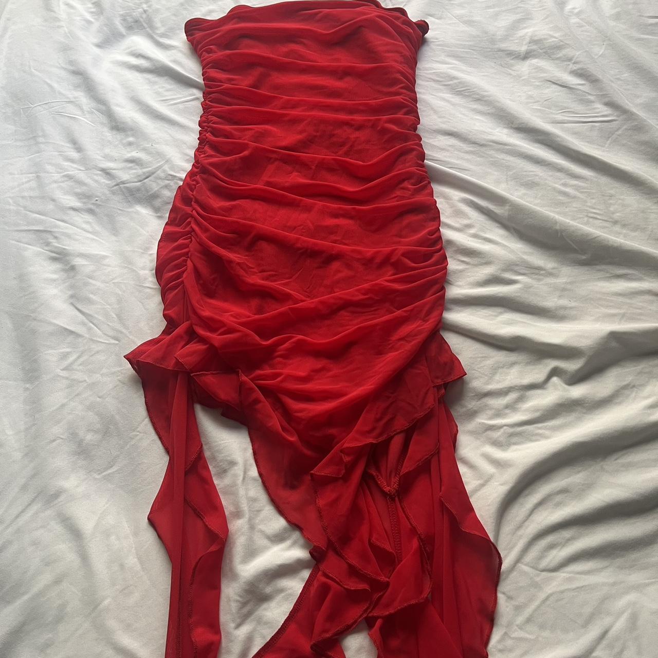 Red shein dress - Depop