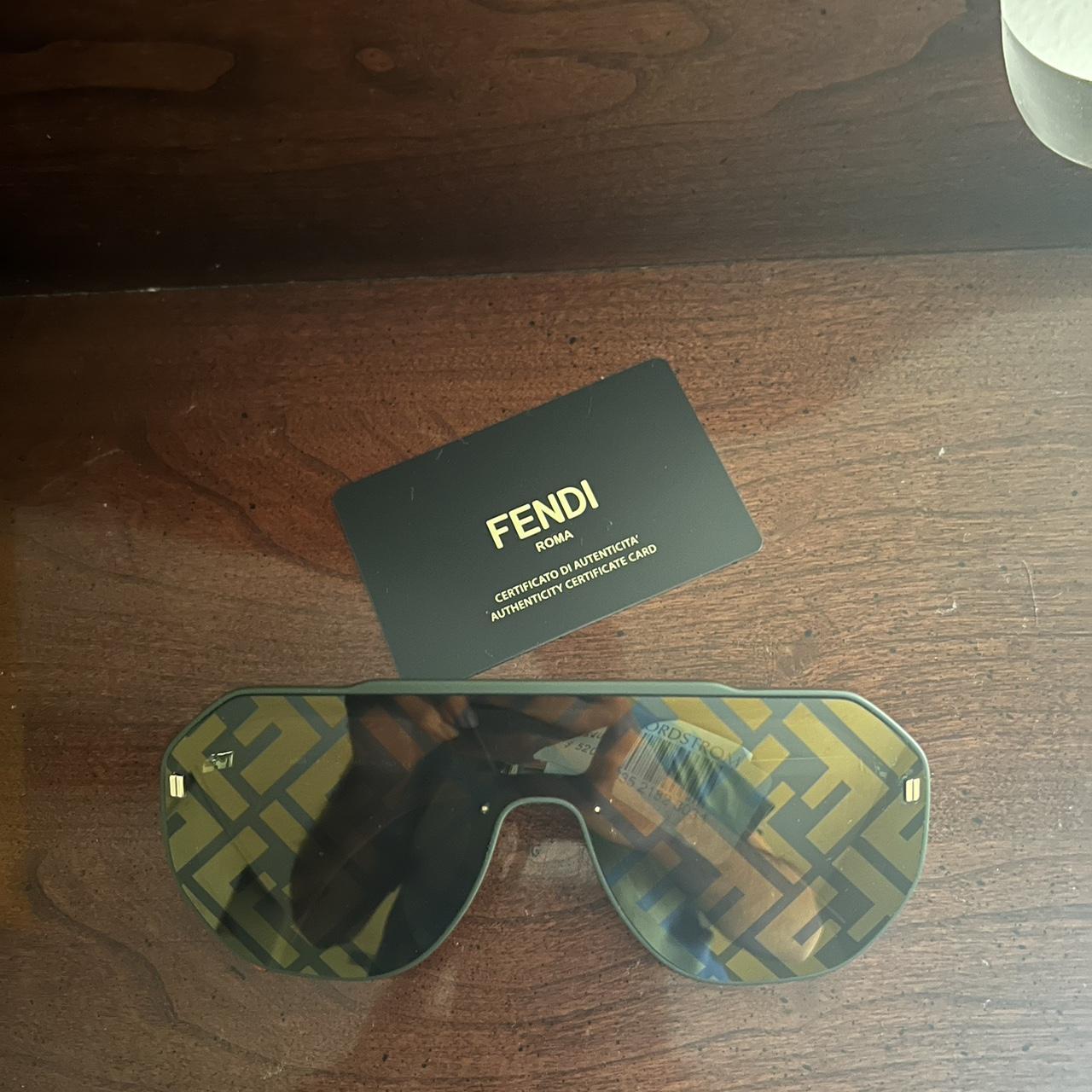Fendi Sheild Glasses Os⭐️ Never Worn⭐️ Depop