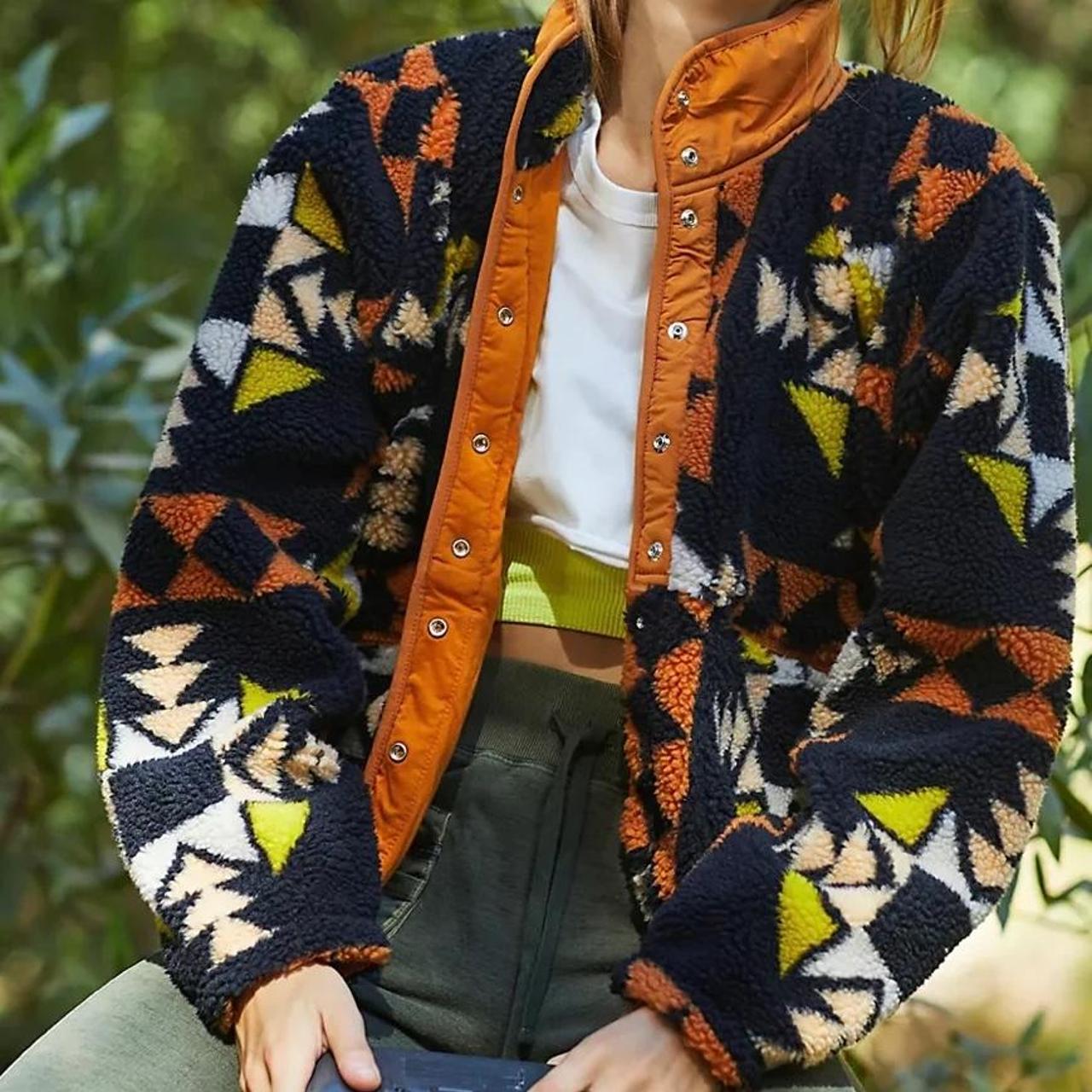 hit the slopes printed fleece jacket. NWT - Depop