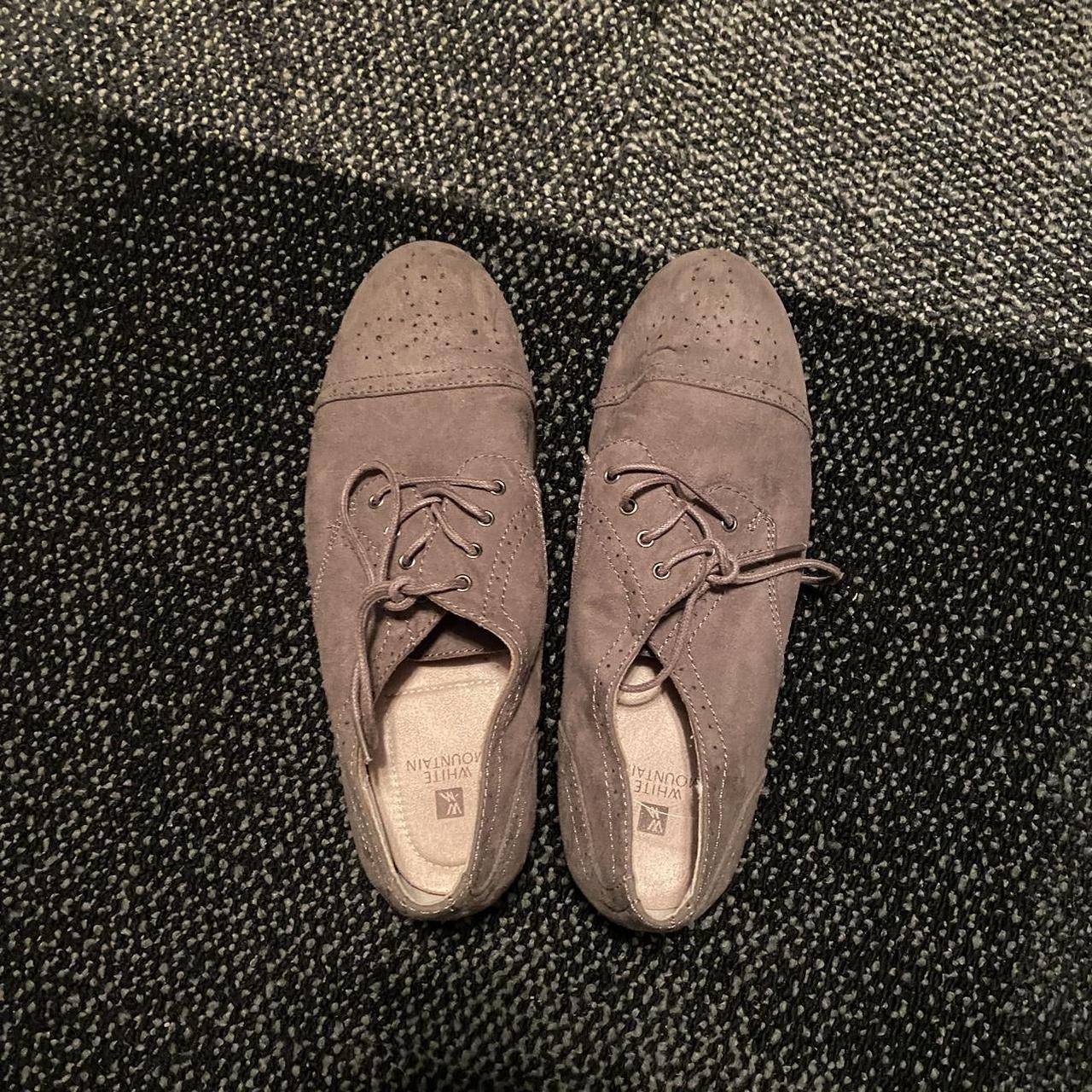 White Mountain Women's Tan and Cream Slides | Depop