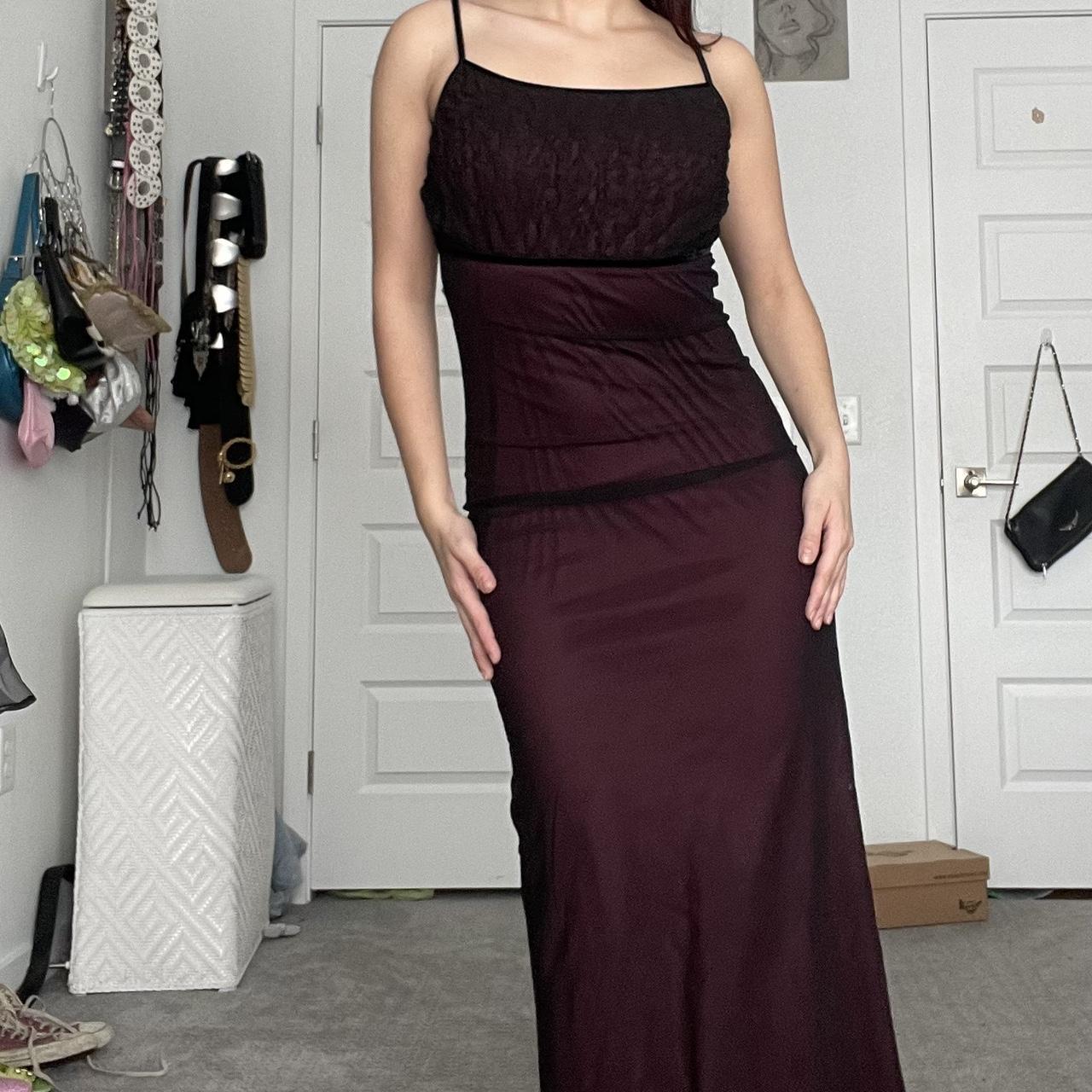 Vintage 2000s Mesh Maxi Dress ♥️ Beautiful vintage... - Depop