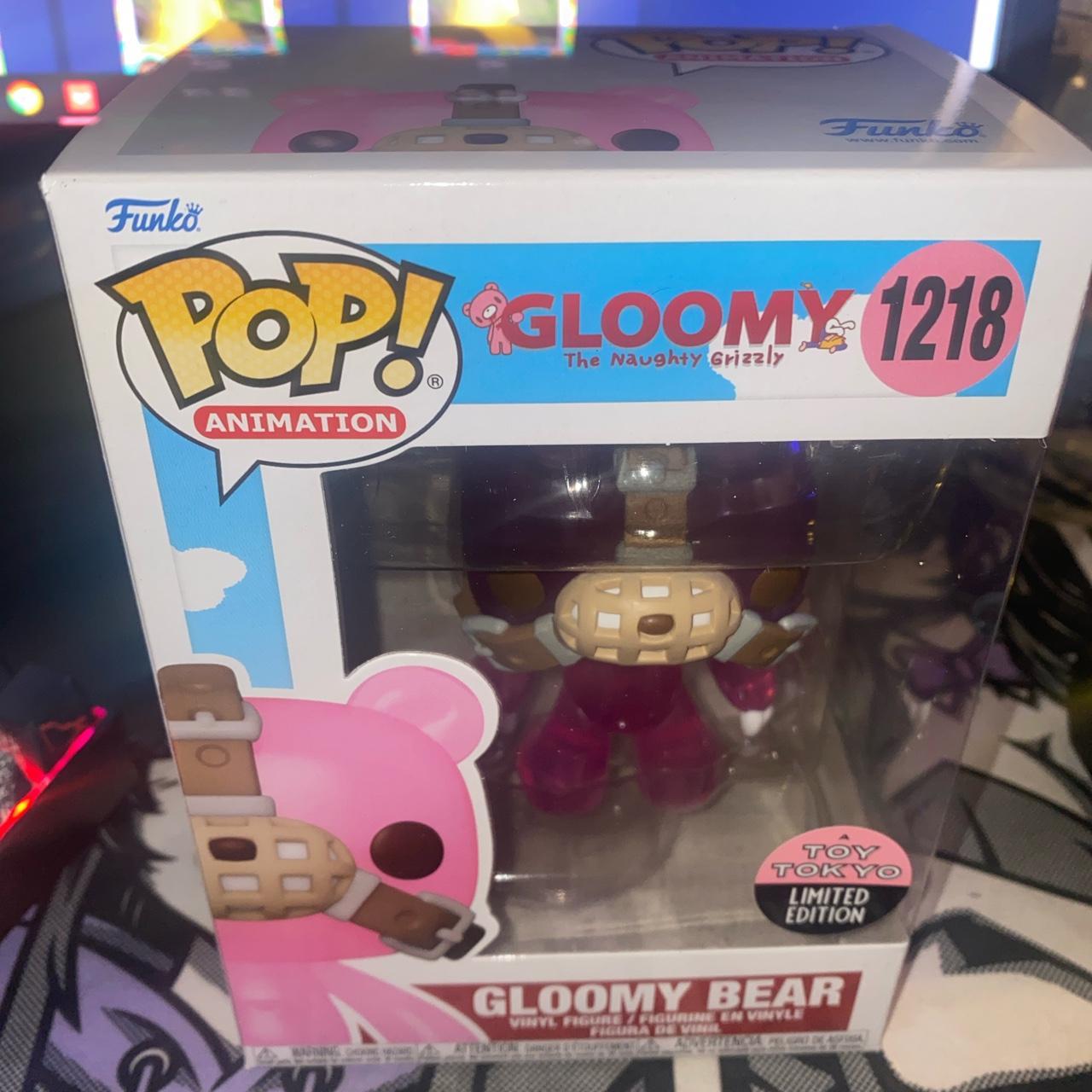 Gloomy Bear Translucent Funko POP Toy Tokyo... - Depop