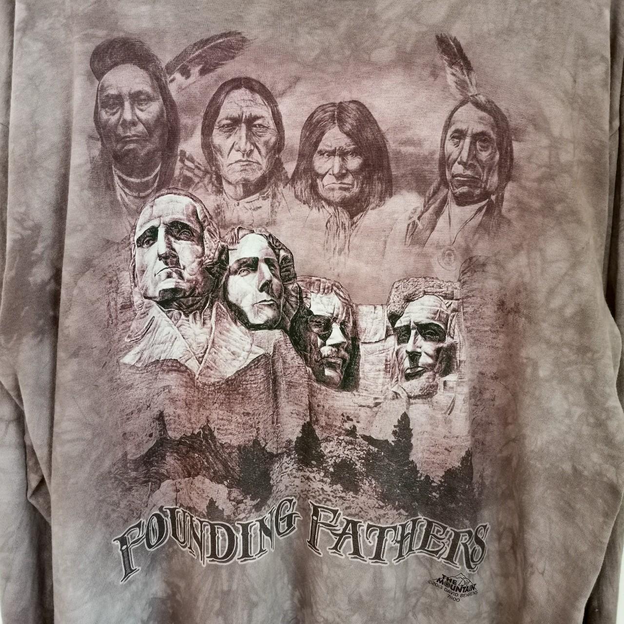 2013 Founding Fathers, Mt Rushmore Native American... - Depop