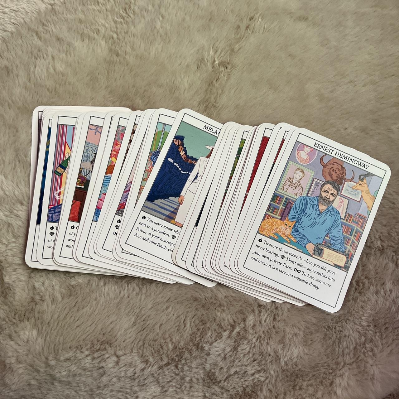 famous celebrity tarot card set🔮 -includes 50 cards... - Depop