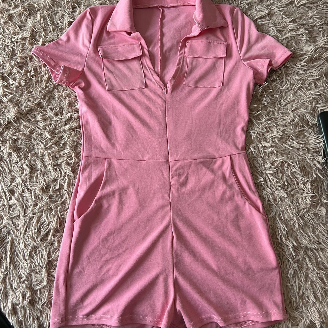 Pink Body Suit Depop