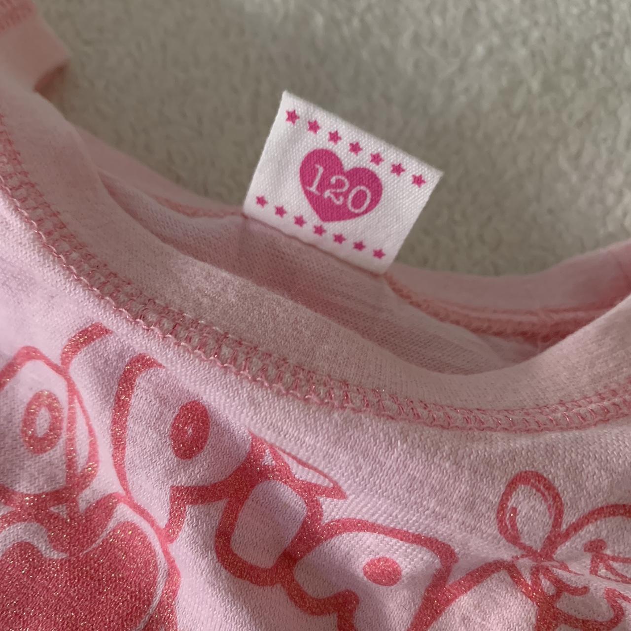 mezzo piano pink ice cream tee with sleeve... - Depop mezzo piano pink ice cream tee with sleeve... - Depop