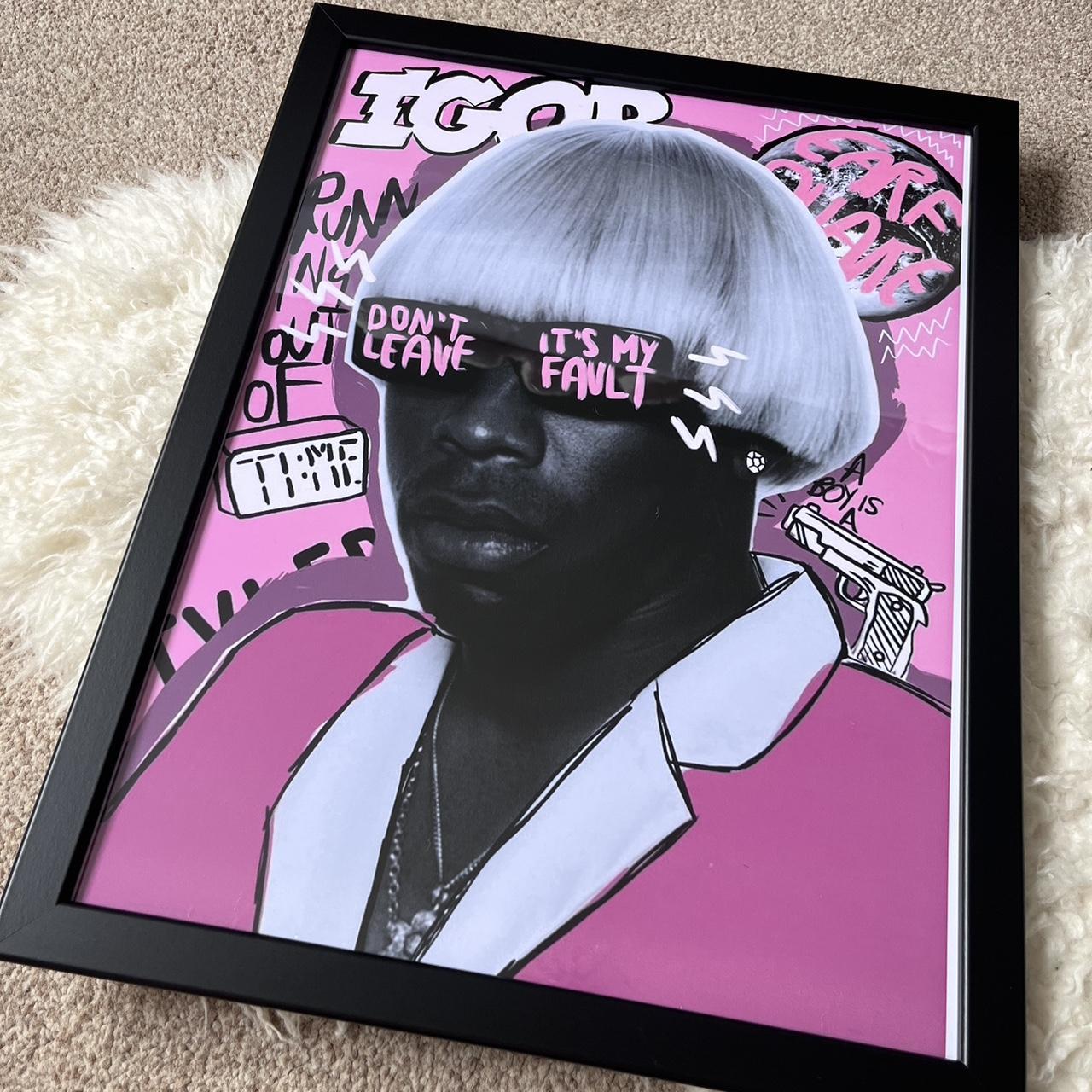 tyler the creator/igor poster £glossy print £11 for... - Depop