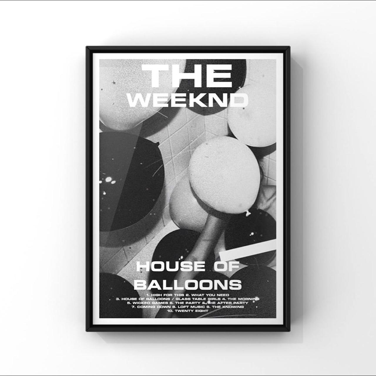 the weeknd poster £glossy print £11 for a4/a3... - Depop