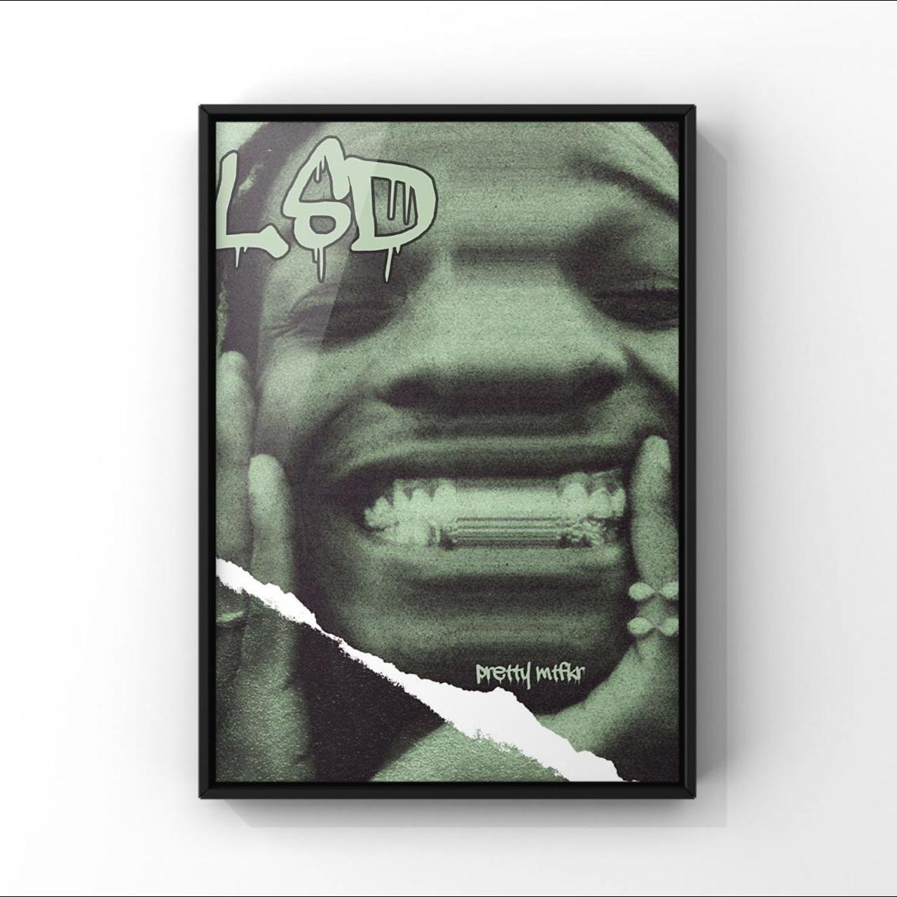 lsd poster £glossy print £11 for a4/a3 poster £16... - Depop
