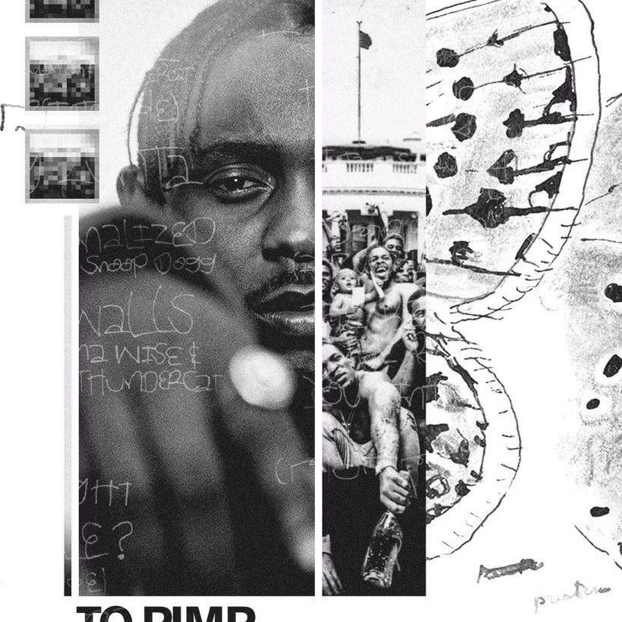 to pimp a butterfly poster £glossy print £11 for... - Depop