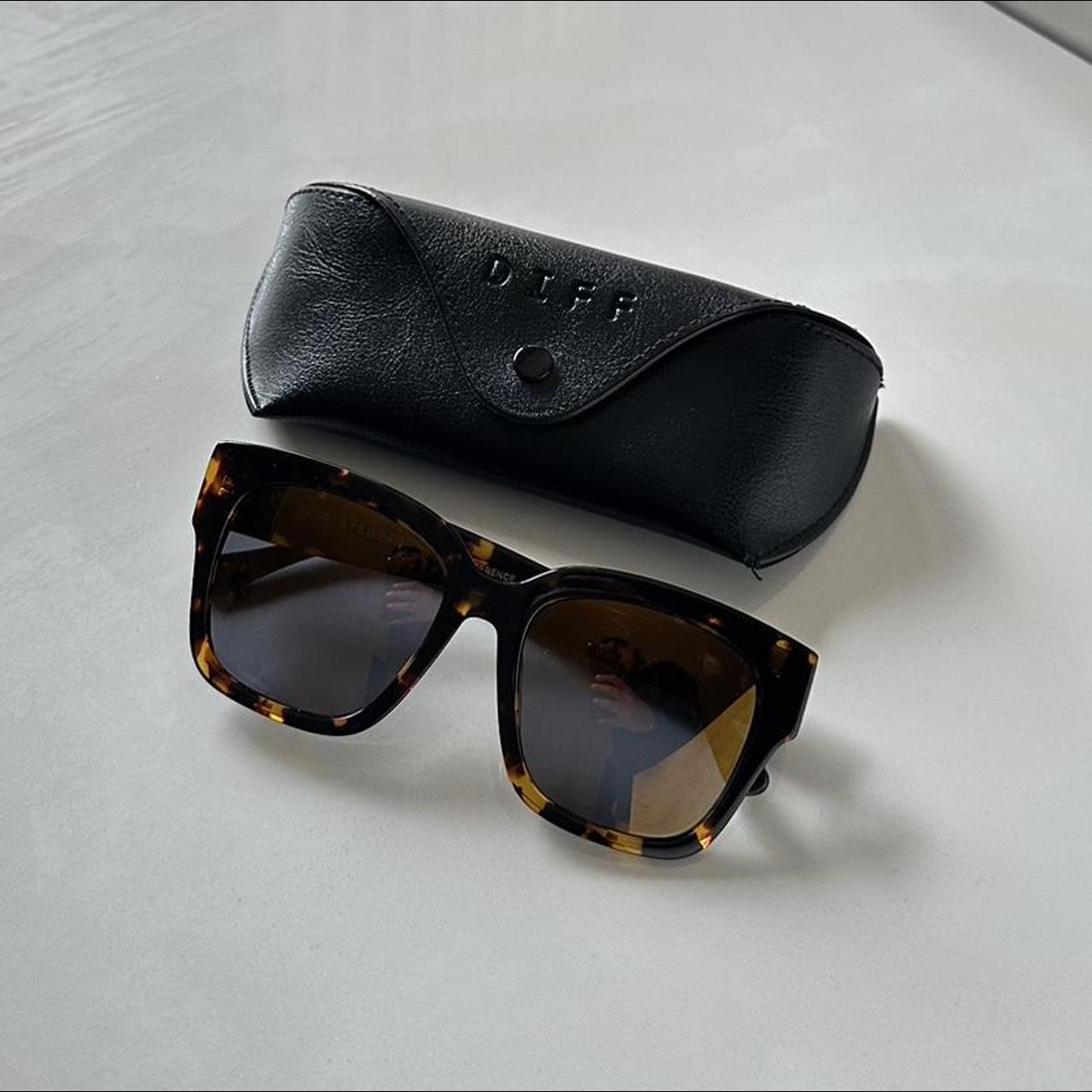DIFF Eyewear Sunglasses Perfect condition. Includes... - Depop