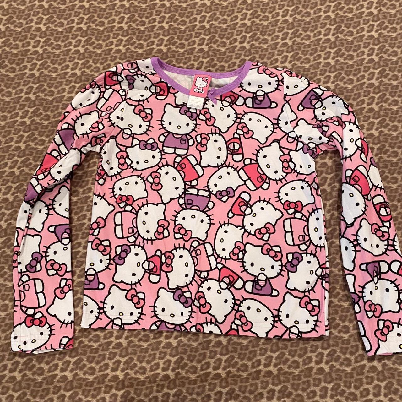 kids hello kitty long sleeve got this for my niece... - Depop