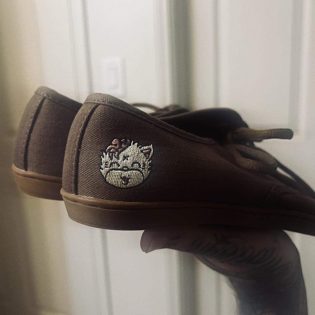 Old school drop dead kitty brains shoes size UK 6 or... - Depop