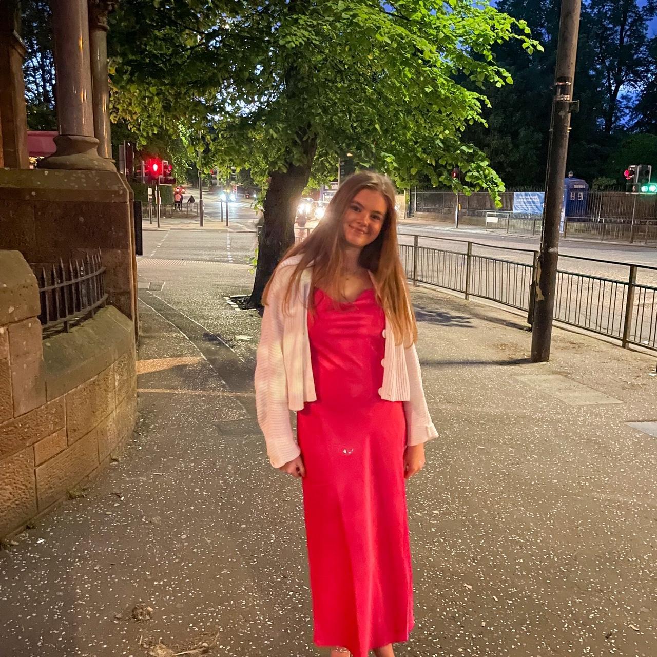 Urban Outfitters Women's Pink Dress | Depop