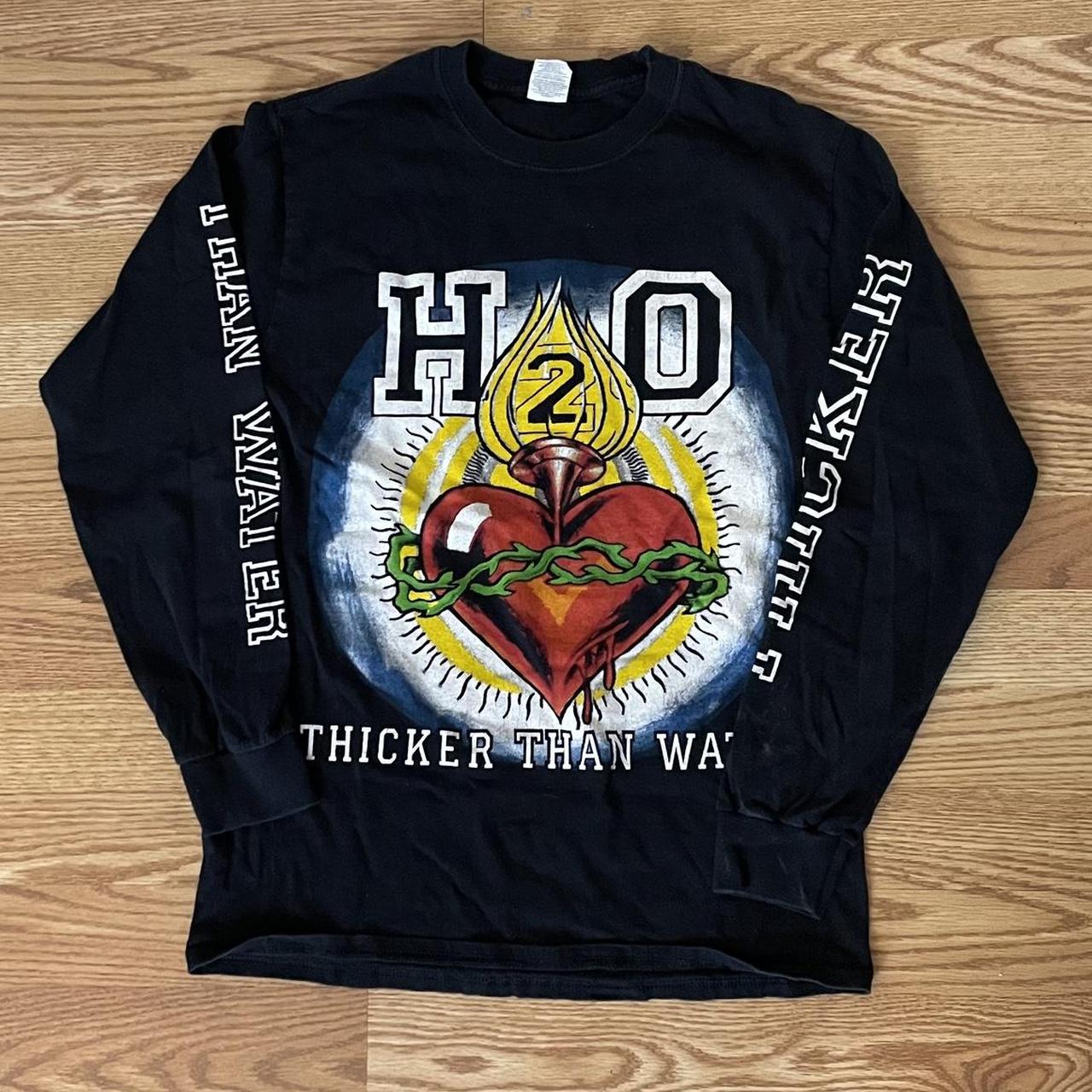 H2O Thicker Than Water long sleeve #hardcore #nyhc... - Depop