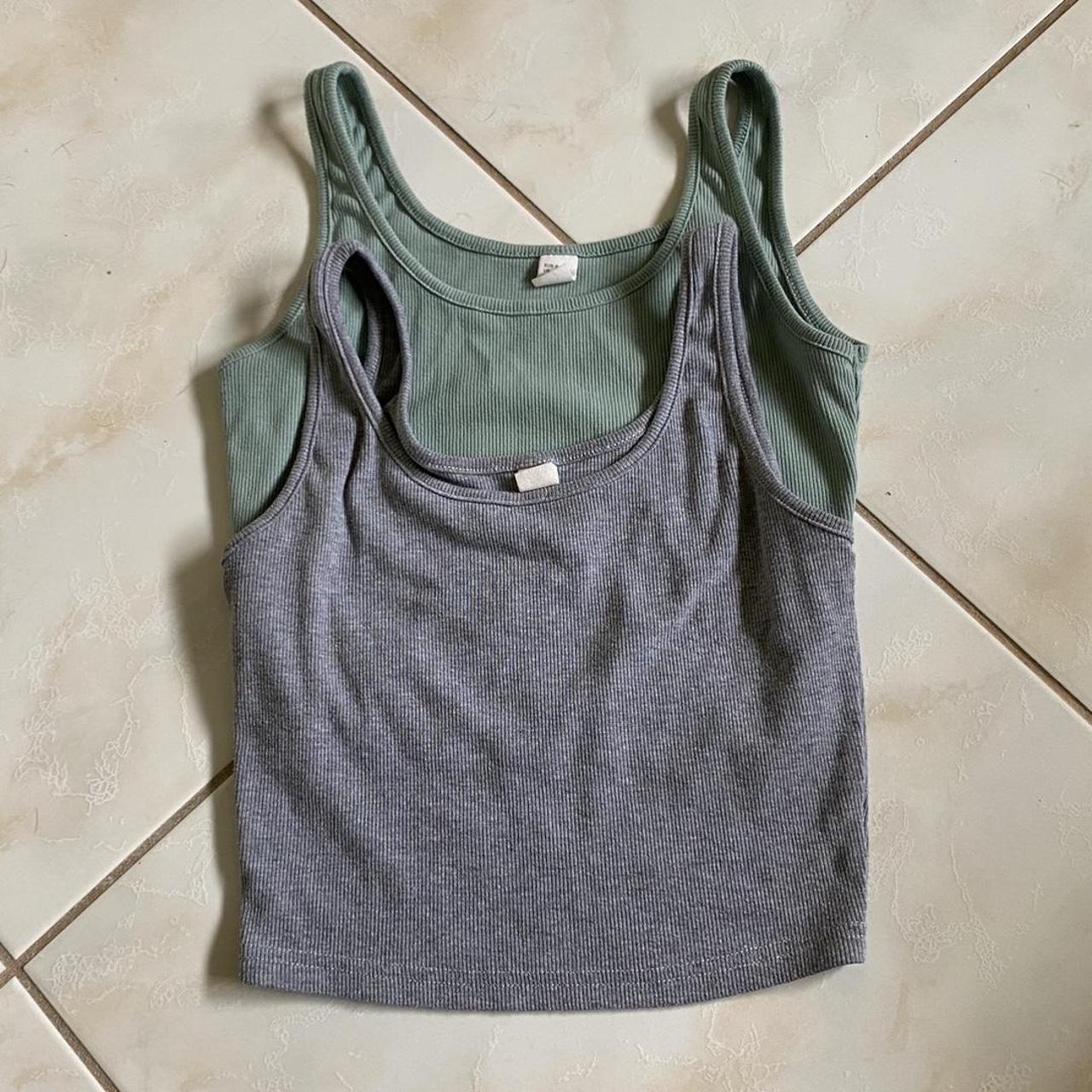 Bundle of two tank tops •Bought from temu,... - Depop
