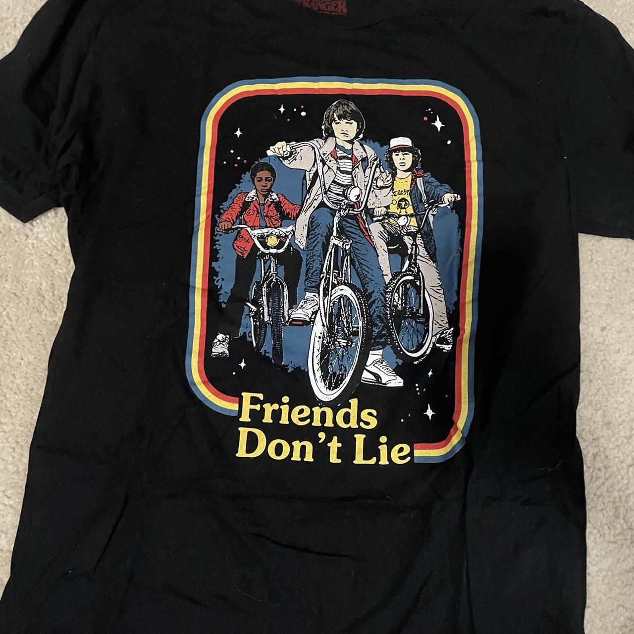 stranger things shirt season 1 official merch #st1... - Depop