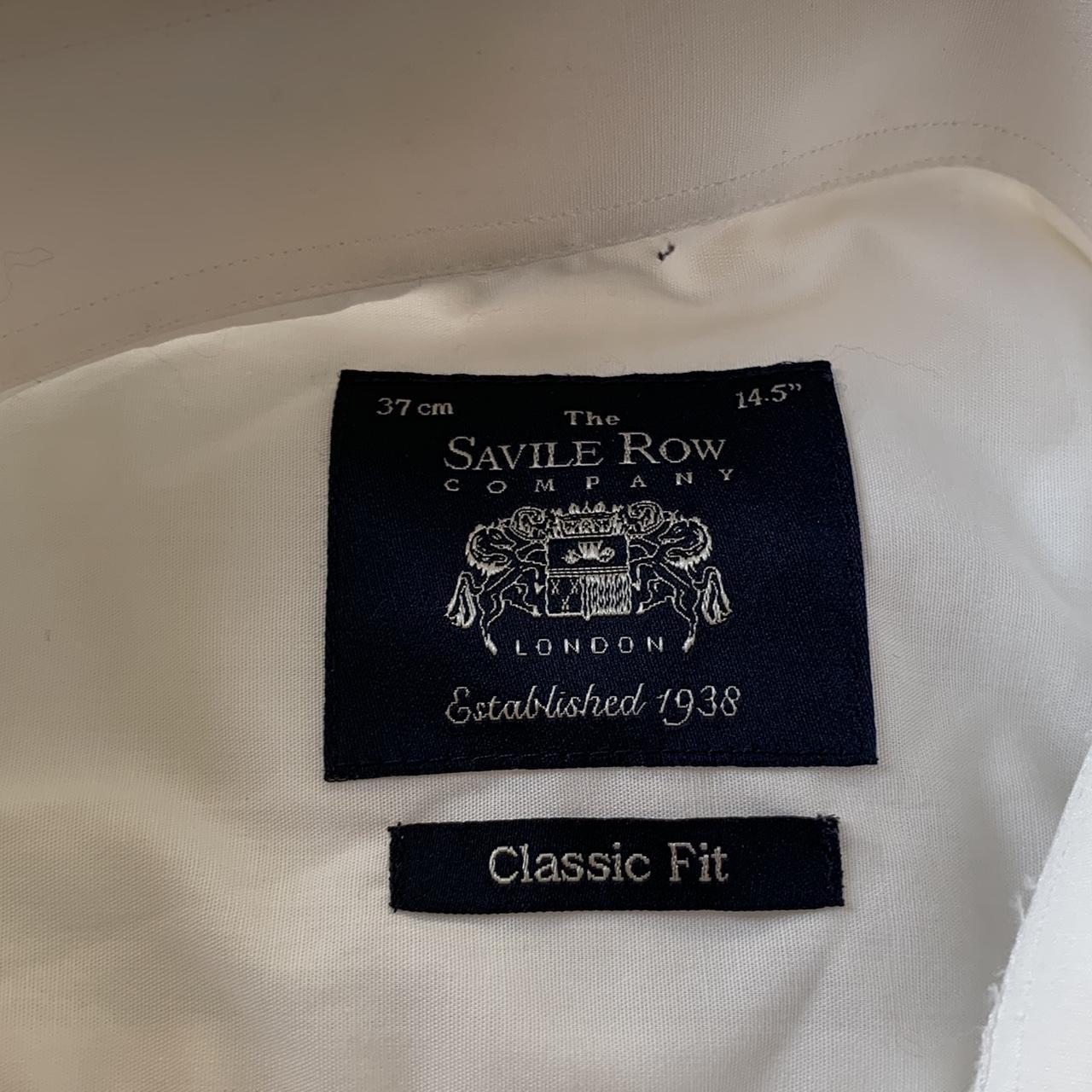 savile row white button up - Depop