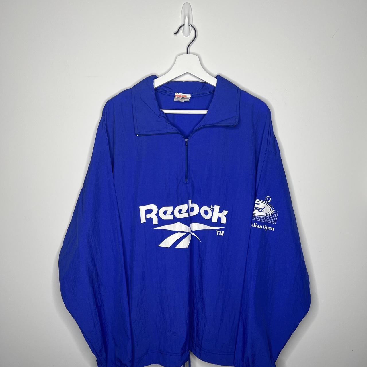 Reebok Men's Blue Jacket | Depop