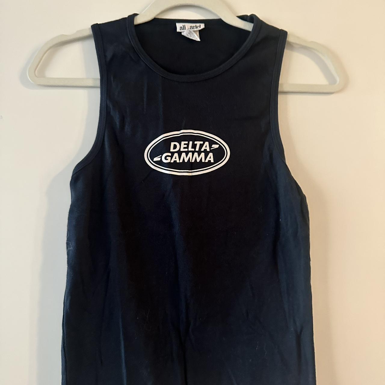 Never worn delta gamma tank Ali and Ariel Size medium - Depop