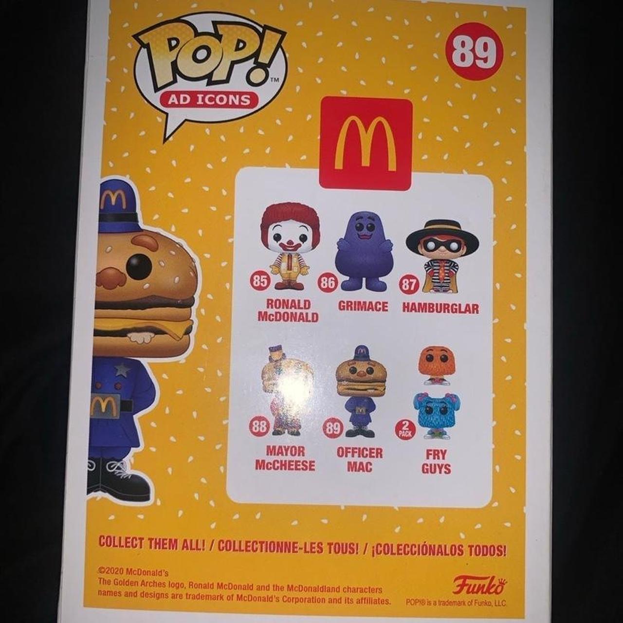 Funko Pop! Officer Mac #89 Ad Icons McDonald’s... - Depop