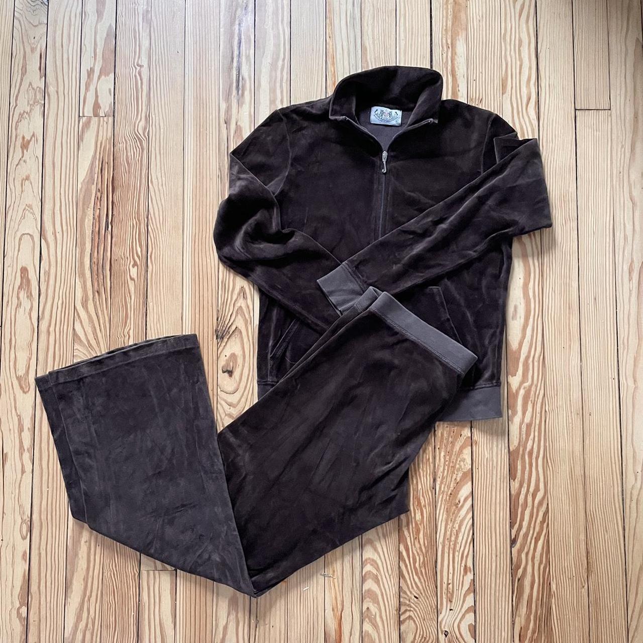 🤎 Juicy Couture Velour Matching Tracksuit 🤎 Brown... - Depop