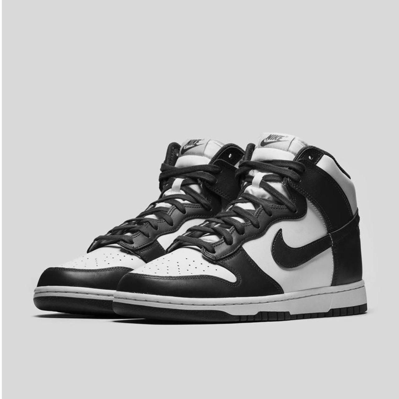 Nike Panda High Dunks Never worn, accidentally... - Depop