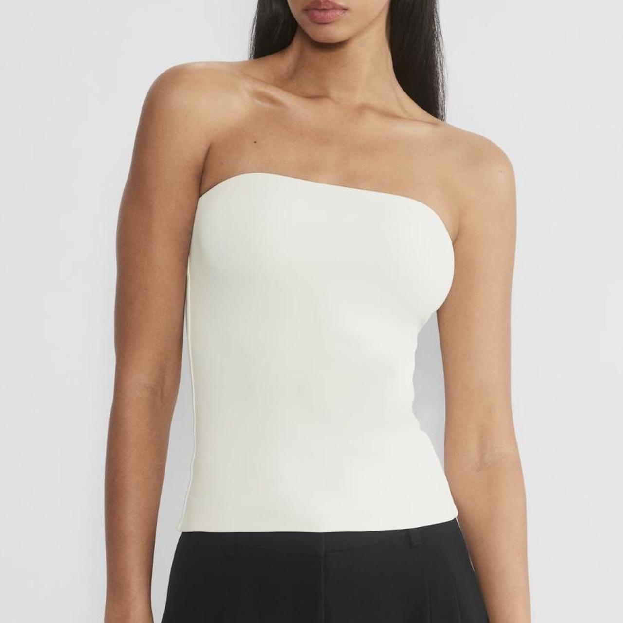 Aritzia Contour Tube Top - Light Birch Worn... | Depop
