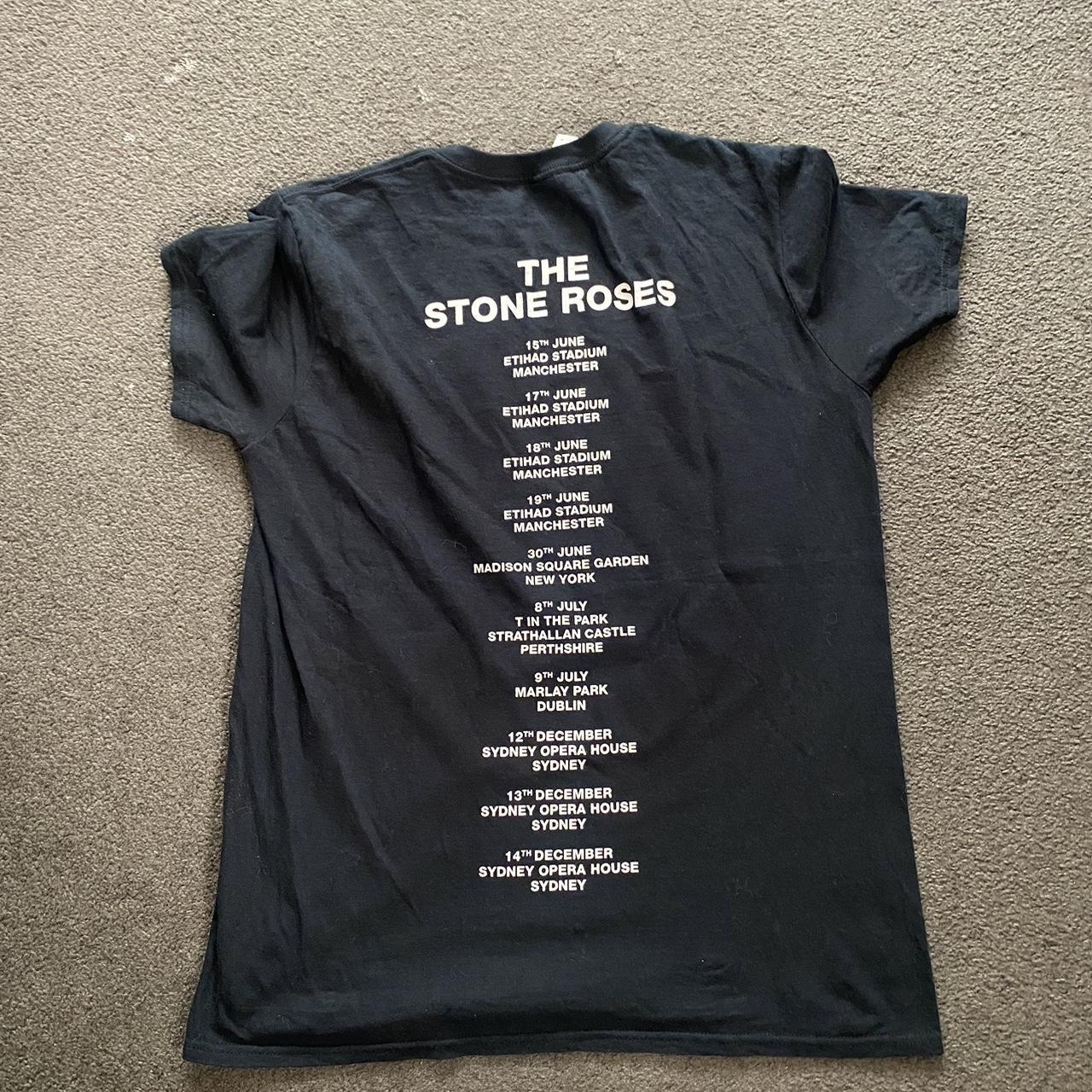 THE STONE ROSES BAND T SHIRT SIZE MEDIUM - Depop