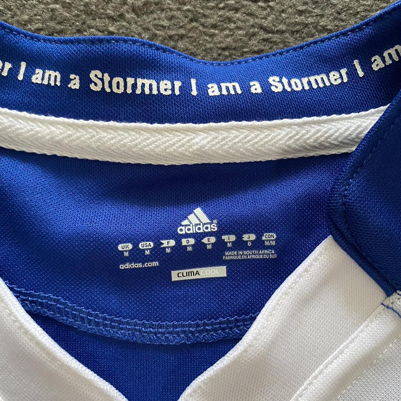 THE STORMERS RUGBY UNION ADIDAS JERSEY SIZE MEDIUM - Depop