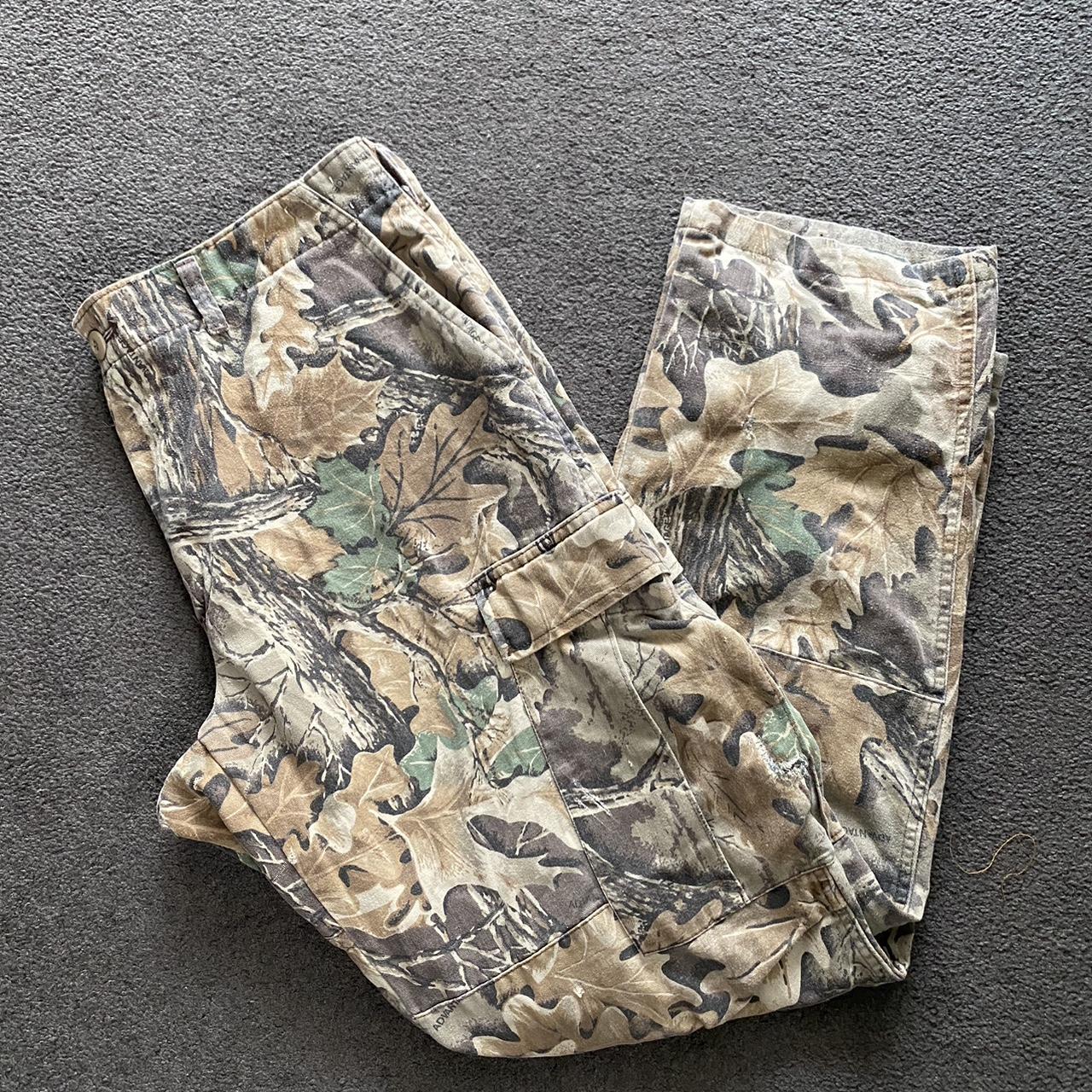 VINTAGE REALTREE CAMO CARGO TROUSERS SIZE LARGE BAGGY - Depop