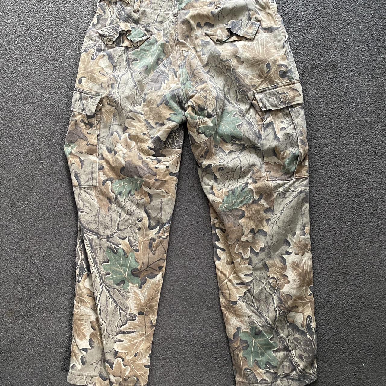 VINTAGE REALTREE CAMO CARGO TROUSERS SIZE LARGE BAGGY - Depop