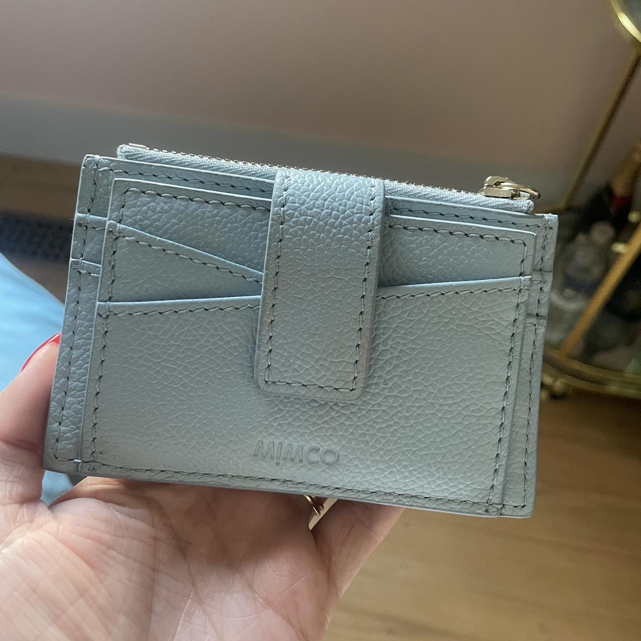 Perfect baby blue MIMCO wallet! - Depop