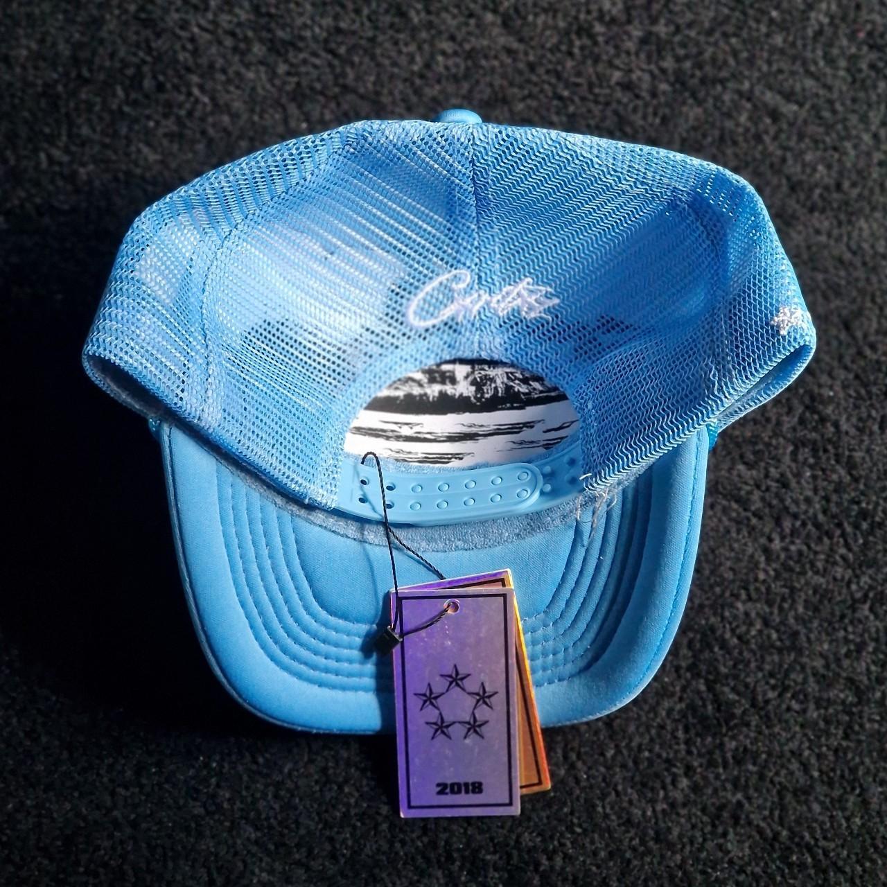 Corteiz Men's Blue Hat | Depop