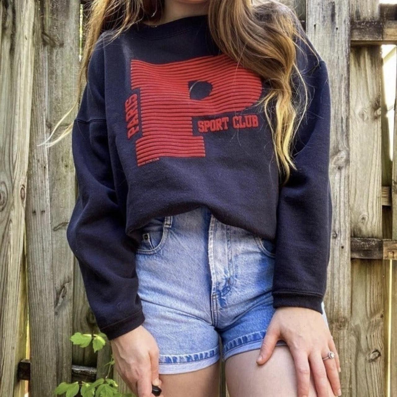Stunning vintage Paris Sports Club crewneck from the... - Depop