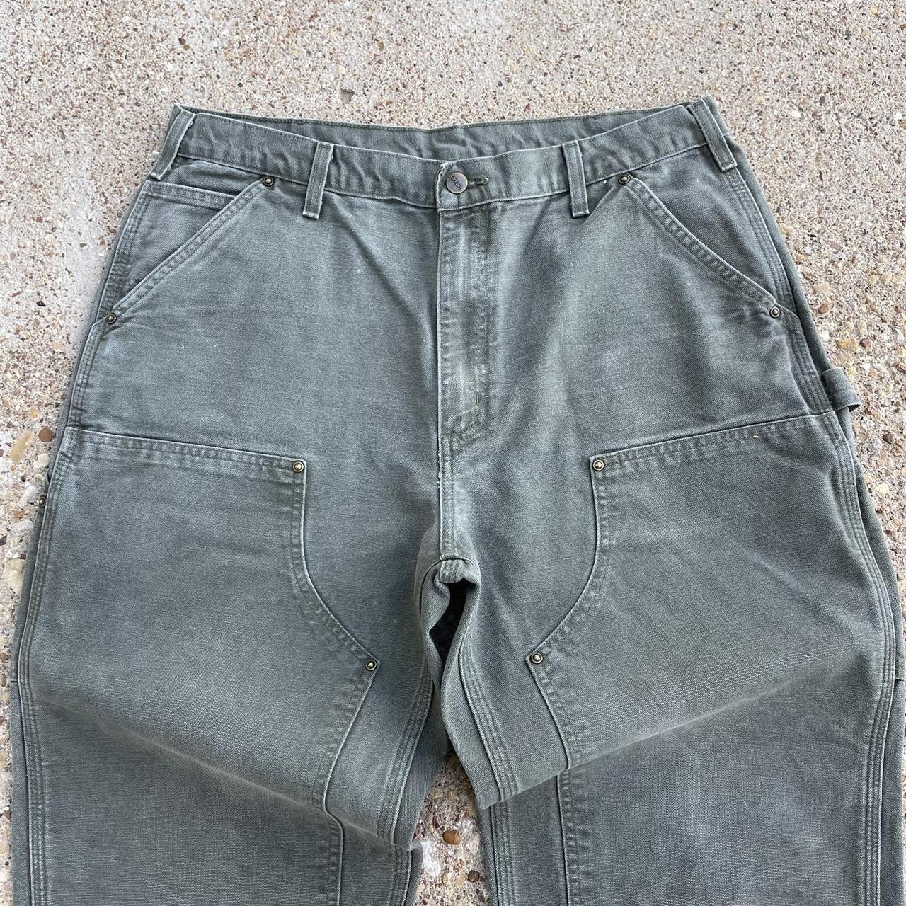 Crazy vintage essential 90s Y2K olive green Carhartt... - Depop