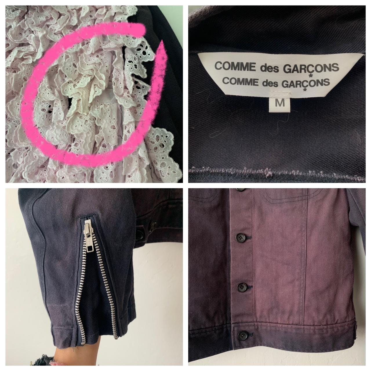 ⊹₊┈ㆍ┈ㆍ┈ㆍ୨୧ㆍ┈ㆍ┈ㆍ┈₊⊹♡꘎ 😈 cdg cdg purple denim... - Depop