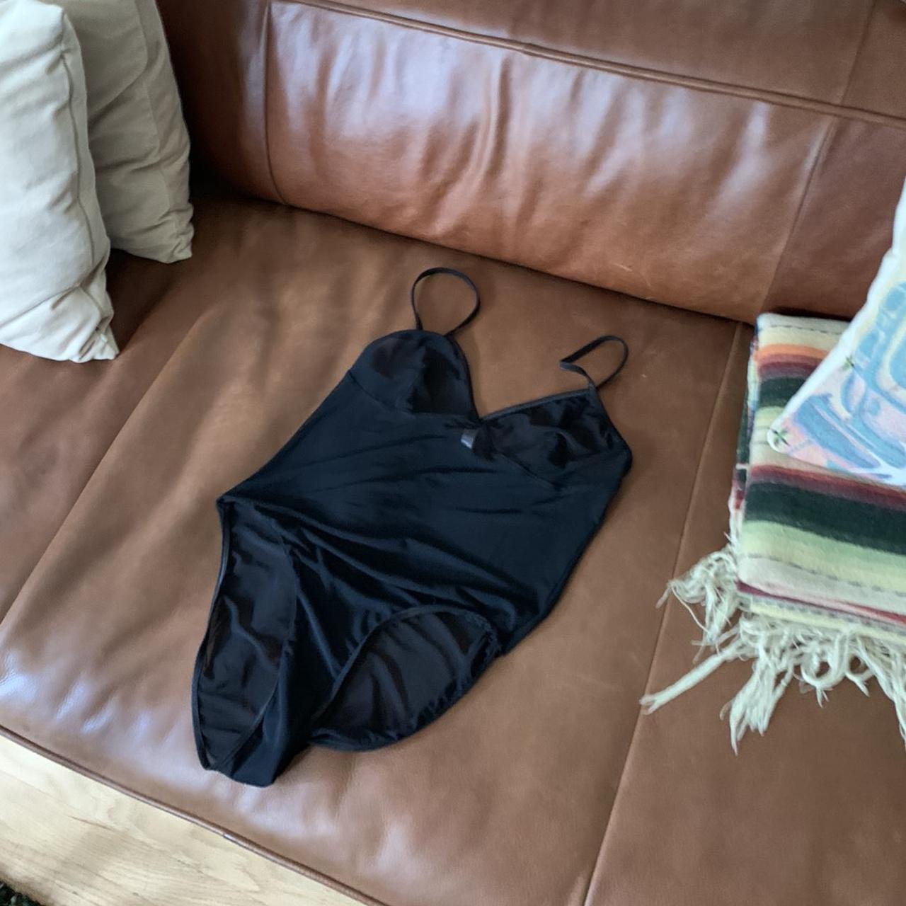 Los Angeles apparel micro mesh unitard Never worn... - Depop